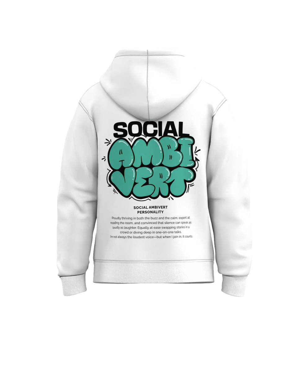 Rogue and Refined Ambivert Hoodie